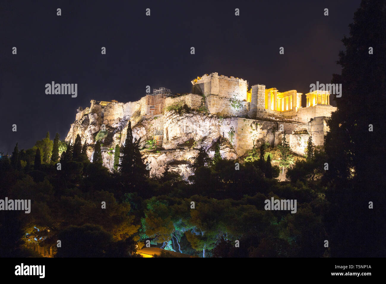 Acropolis lights on hi-res stock photography and images - Alamy