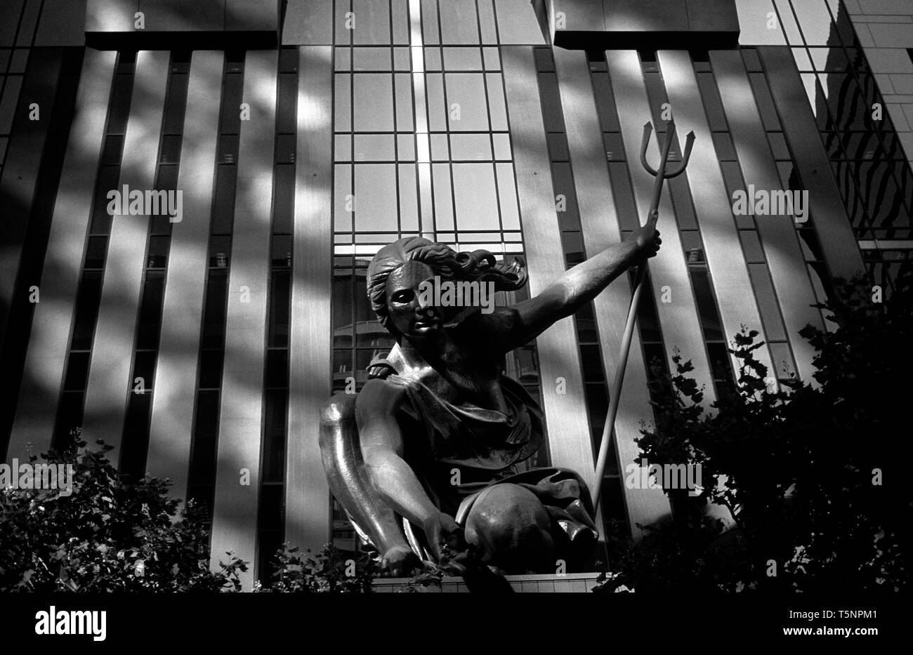 Portland oregon street scene Black and White Stock Photos & Images - Alamy