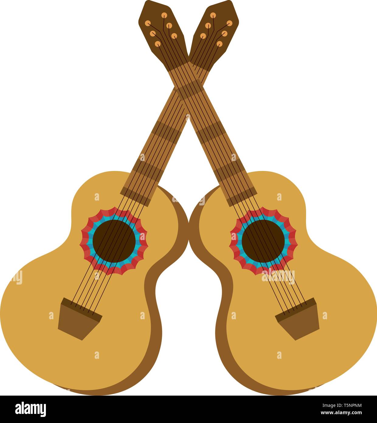 music instruments guitars cartoon vector illustration graphic design ...