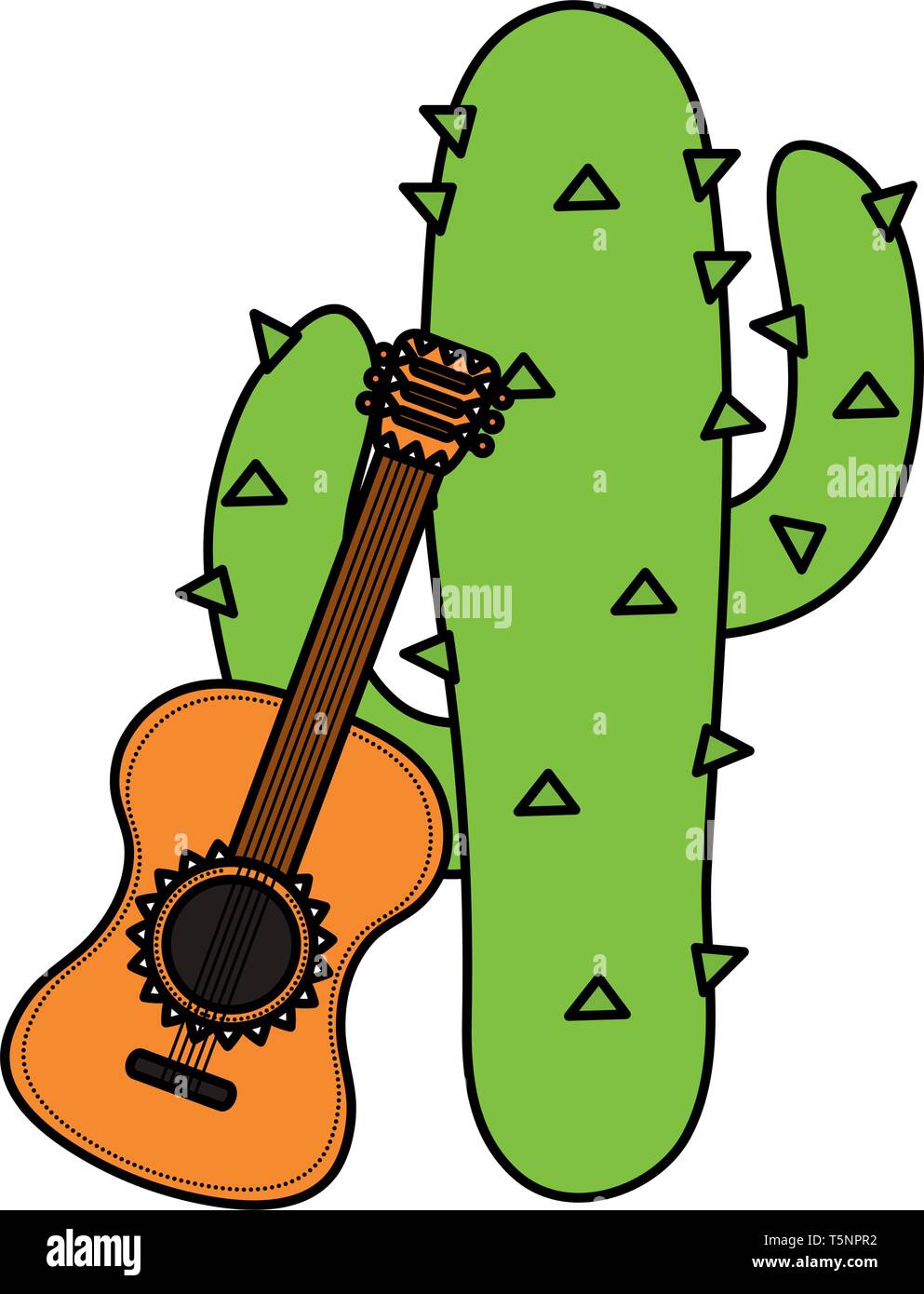 mexican cactu plant icon vector illustration design Stock Vector Image ...