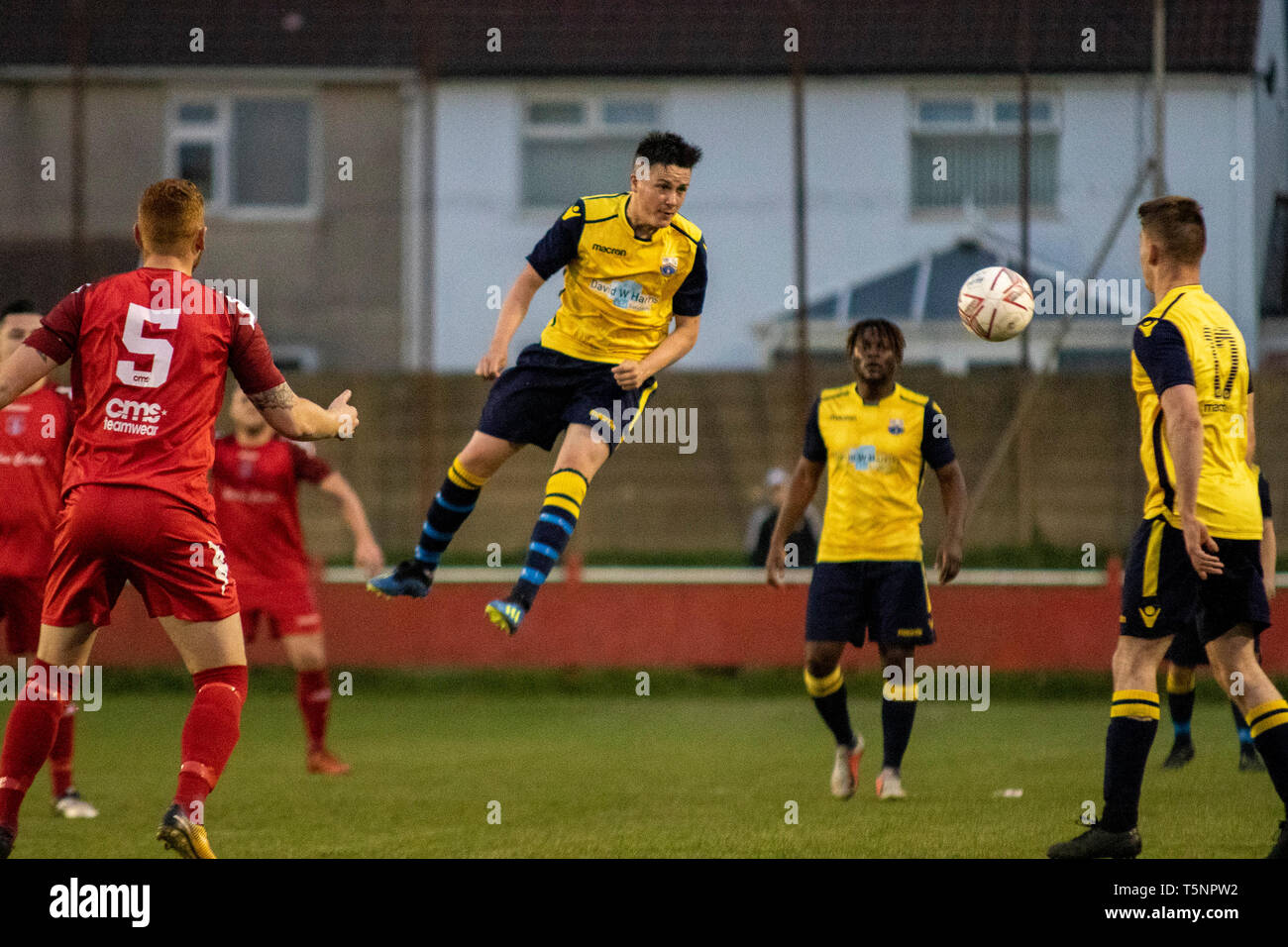 Afan Lido v Port Talbot Town in WFL Division One at Marstons Stadium ...
