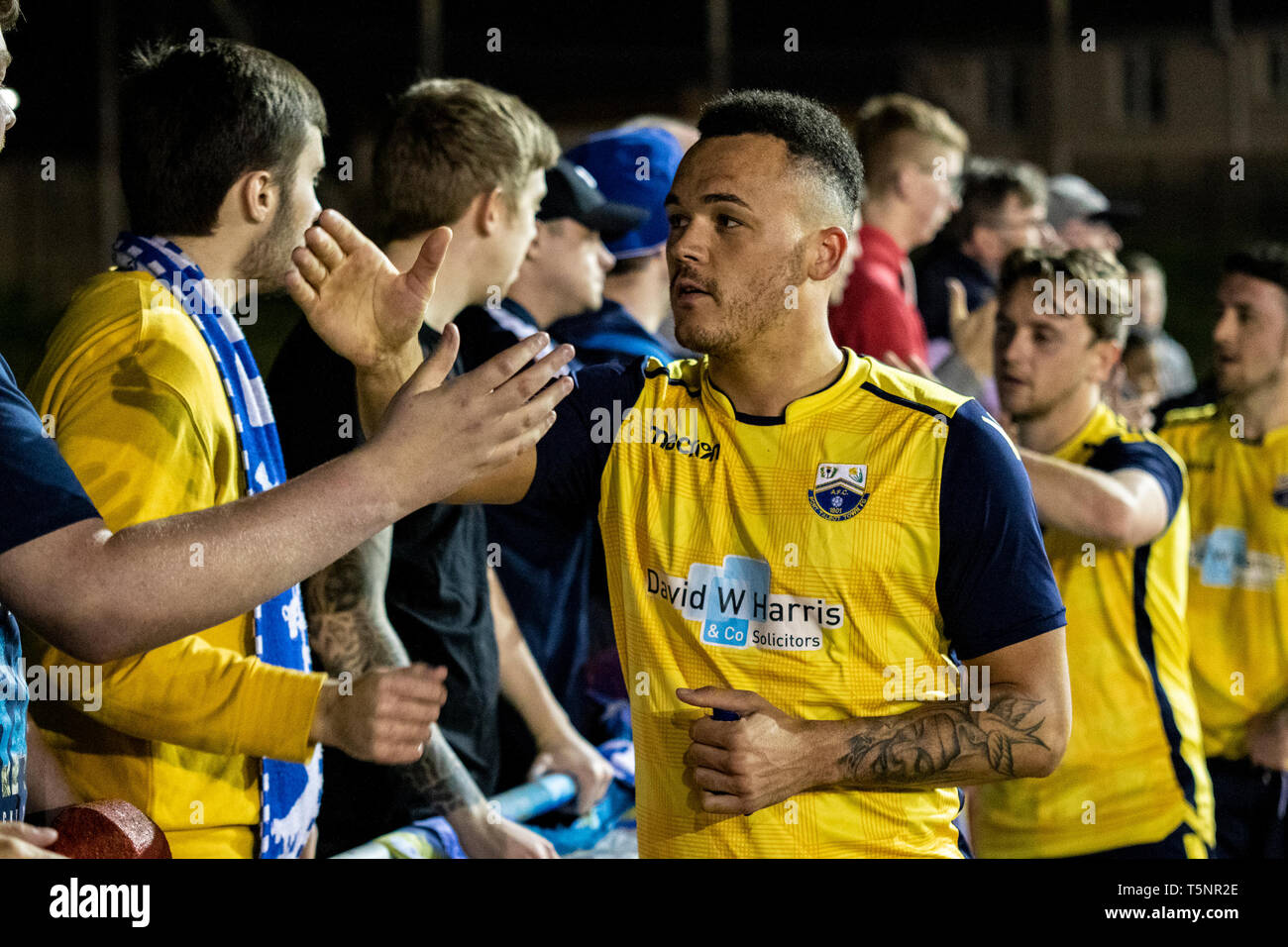 Afan Lido v Port Talbot Town in WFL Division One at Marstons Stadium ...