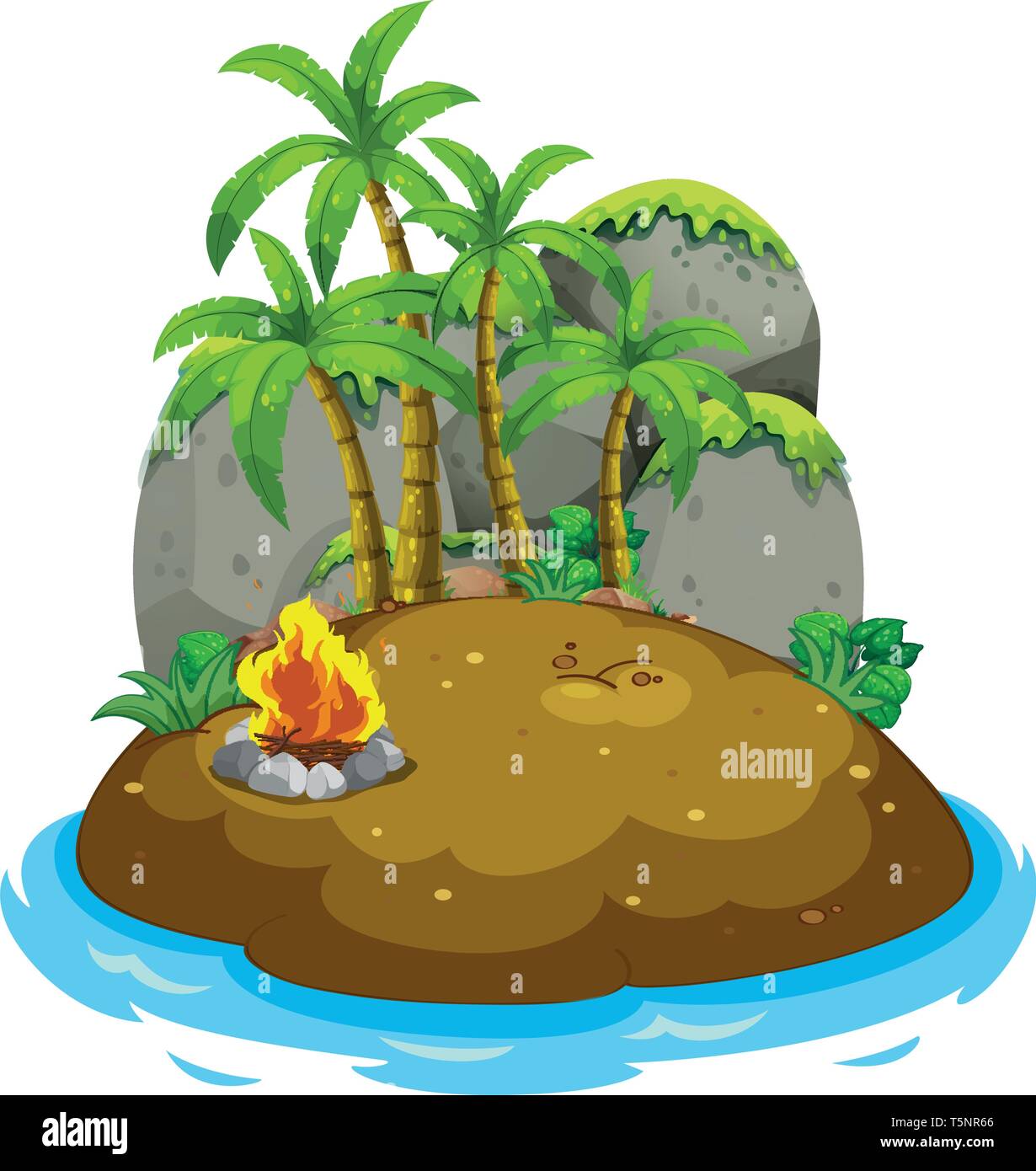 Fire island Stock Vector Images - Alamy