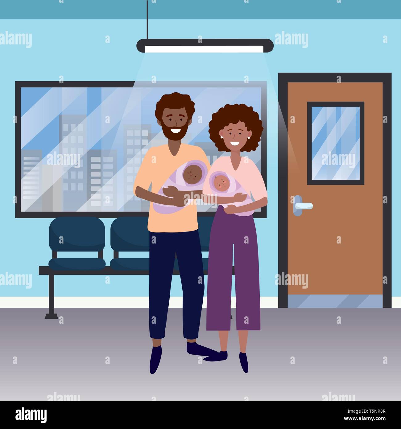 Babies room hospital Stock Vector Images - Alamy