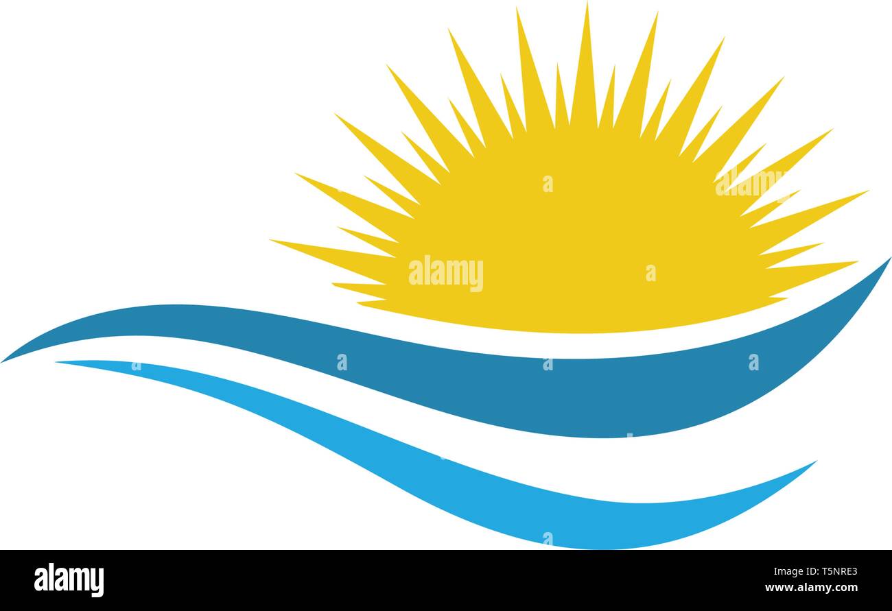 sun logo vector template Stock Vector Image & Art - Alamy