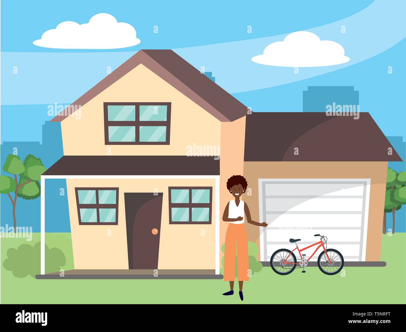 Big Woman Cartoon High Resolution Stock Photography and Images - Alamy