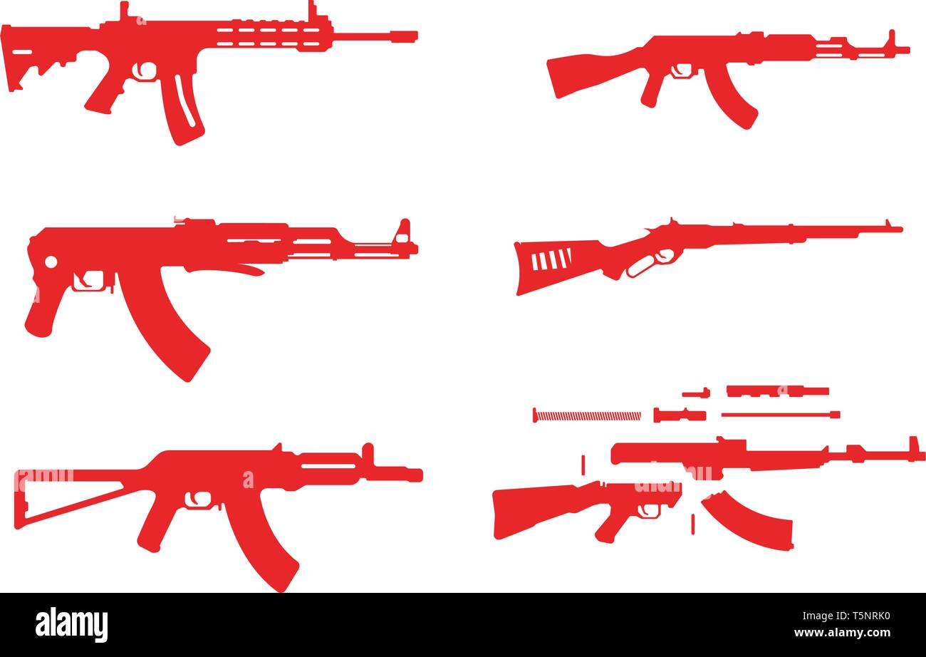 Gun vector symbol template Stock Vector Image & Art - Alamy