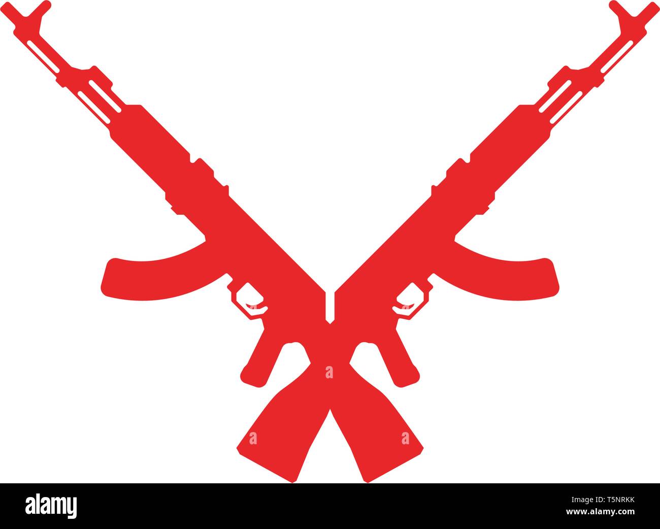 Gun vector symbol template Stock Vector Image & Art - Alamy