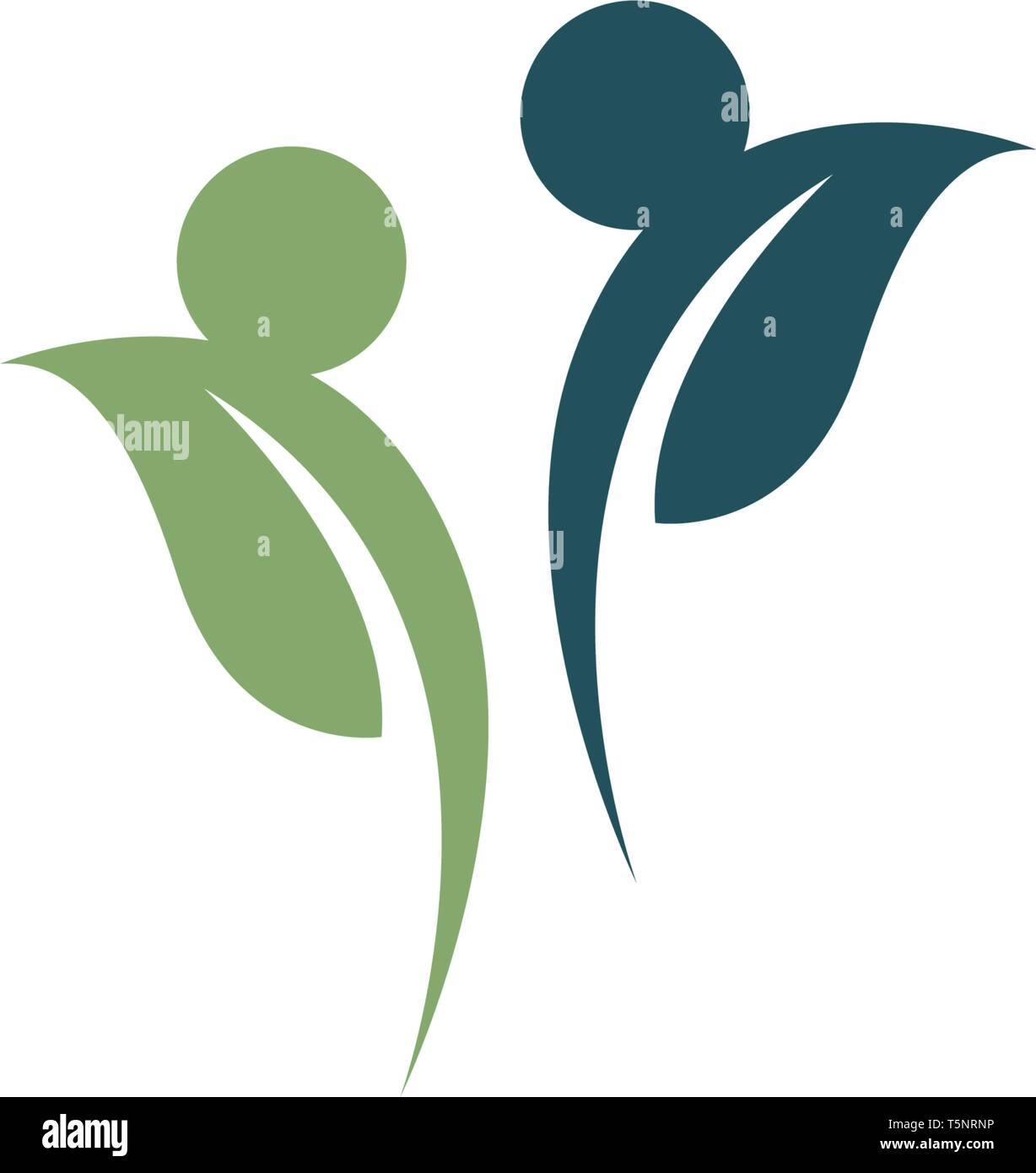 Tree Leaf Vector icon Illustration design template Stock Vector Image ...