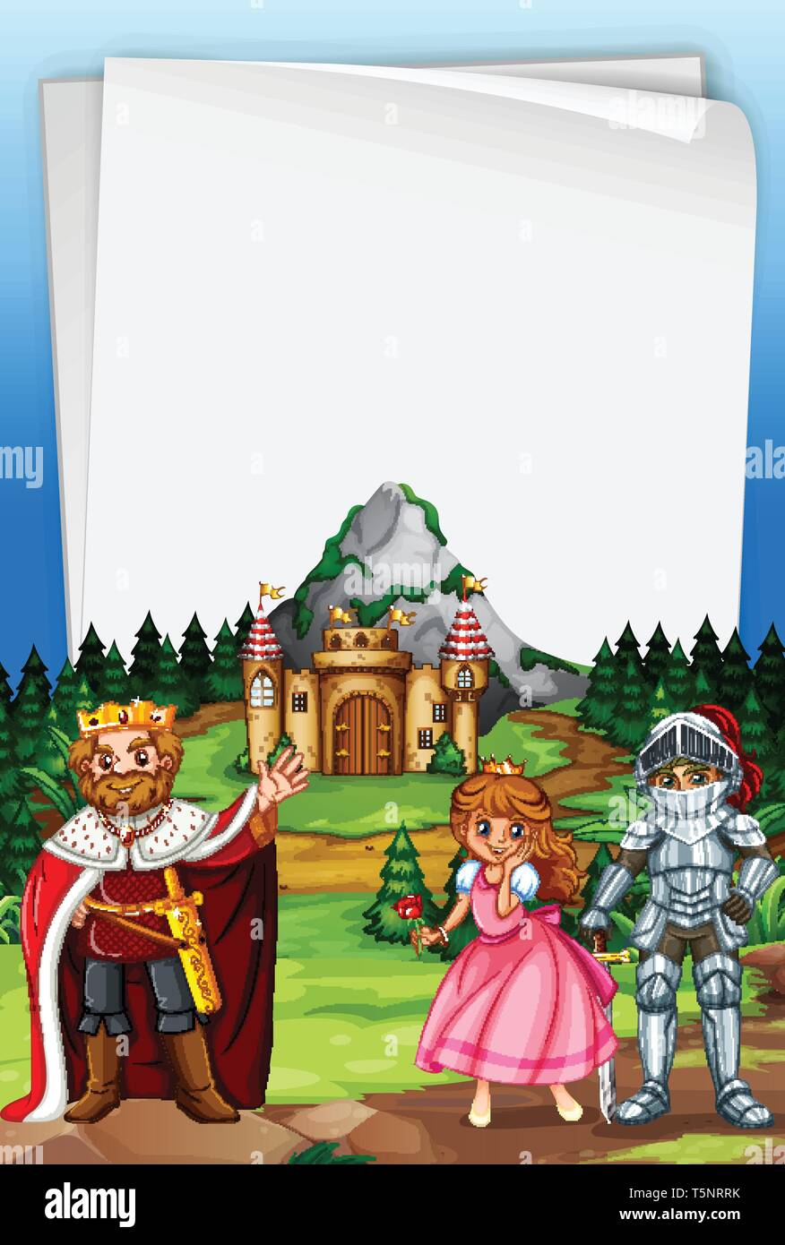 Isolated medieval bridge building Stock Vector Images - Alamy