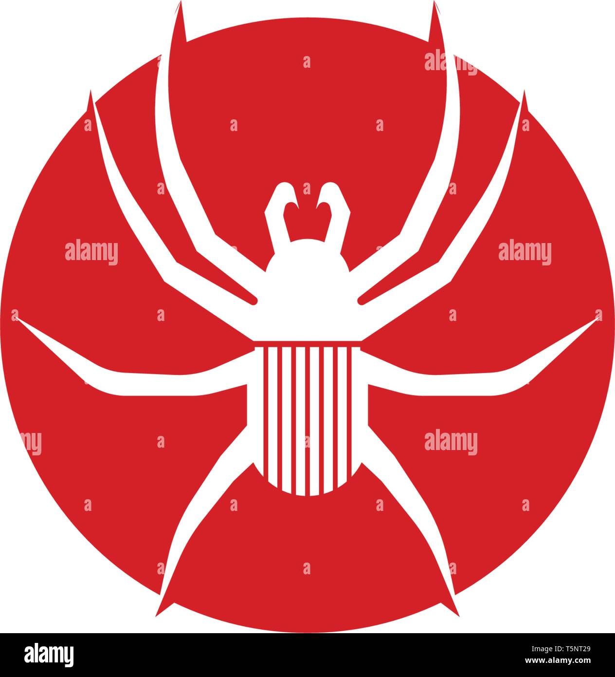 spider logo vector for business - Vector Stock Vector Image & Art - Alamy