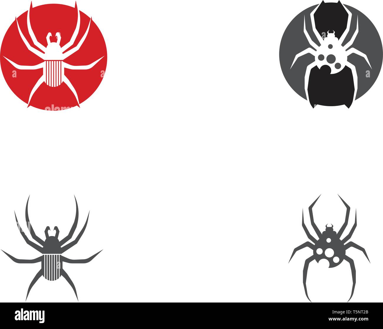 spider logo vector for business - Vector Stock Vector Image & Art - Alamy