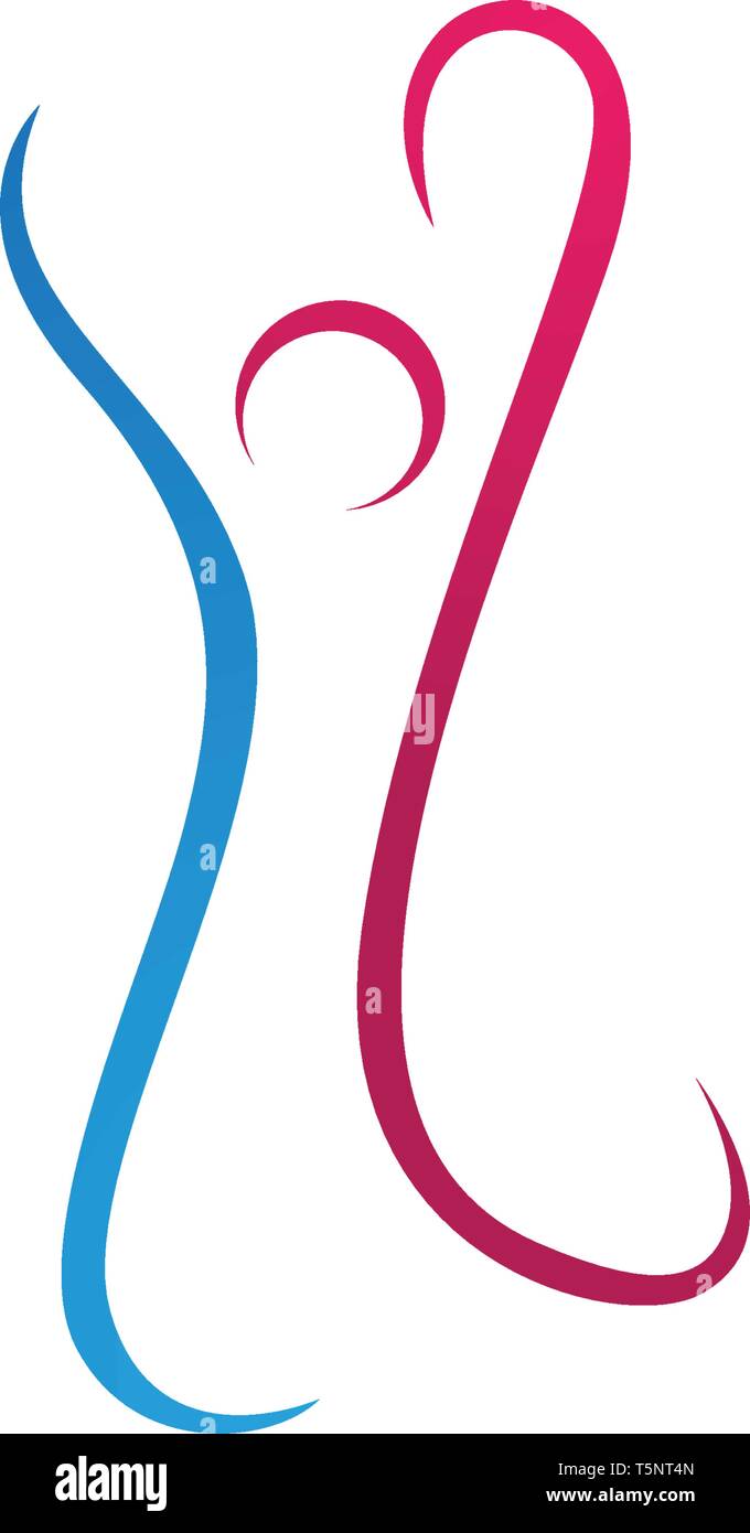 Healthy Life Logo template vector icon - Vector Stock Vector Image ...