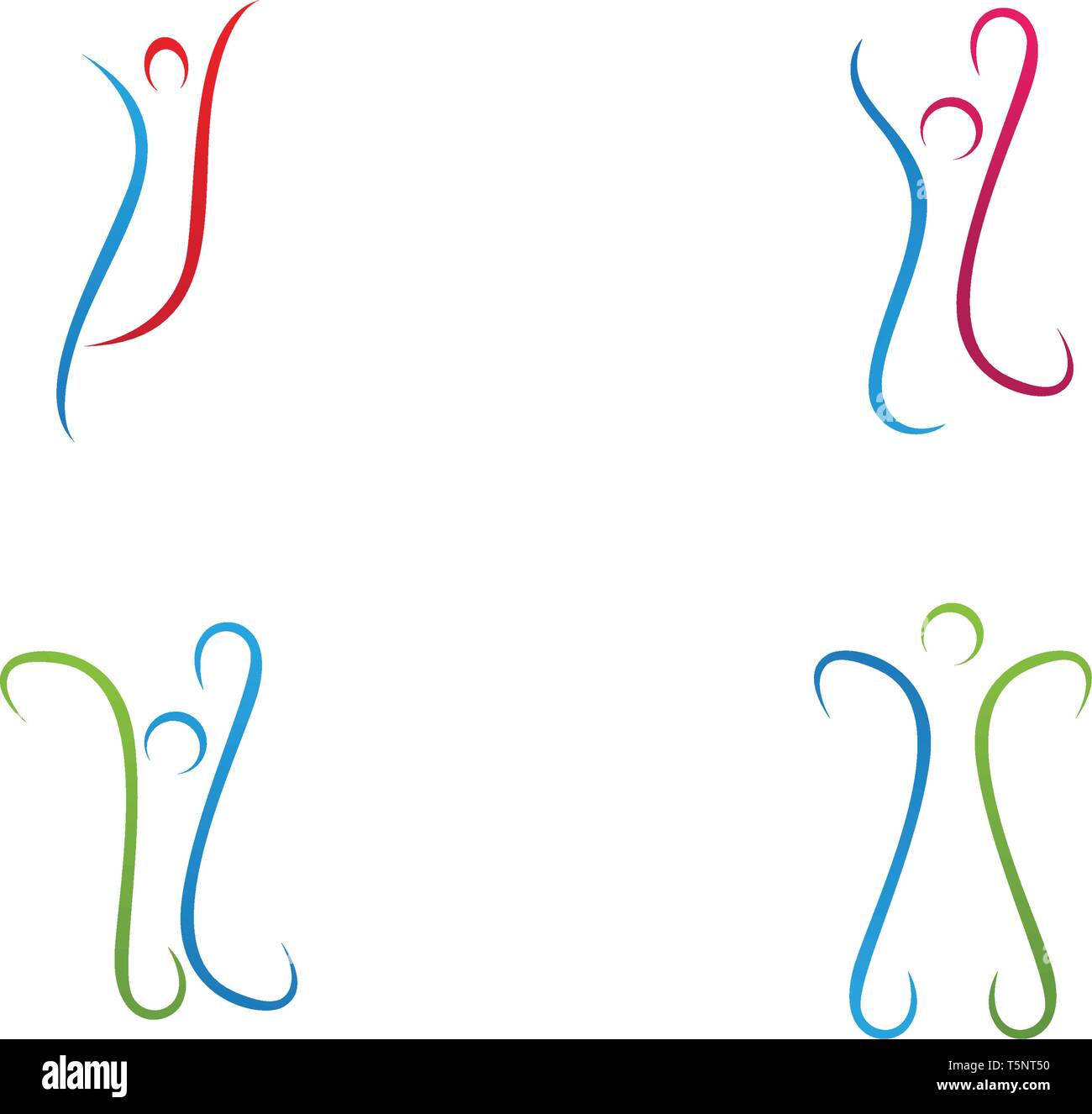 Healthy Life Logo template vector icon - Vector Stock Vector Image ...