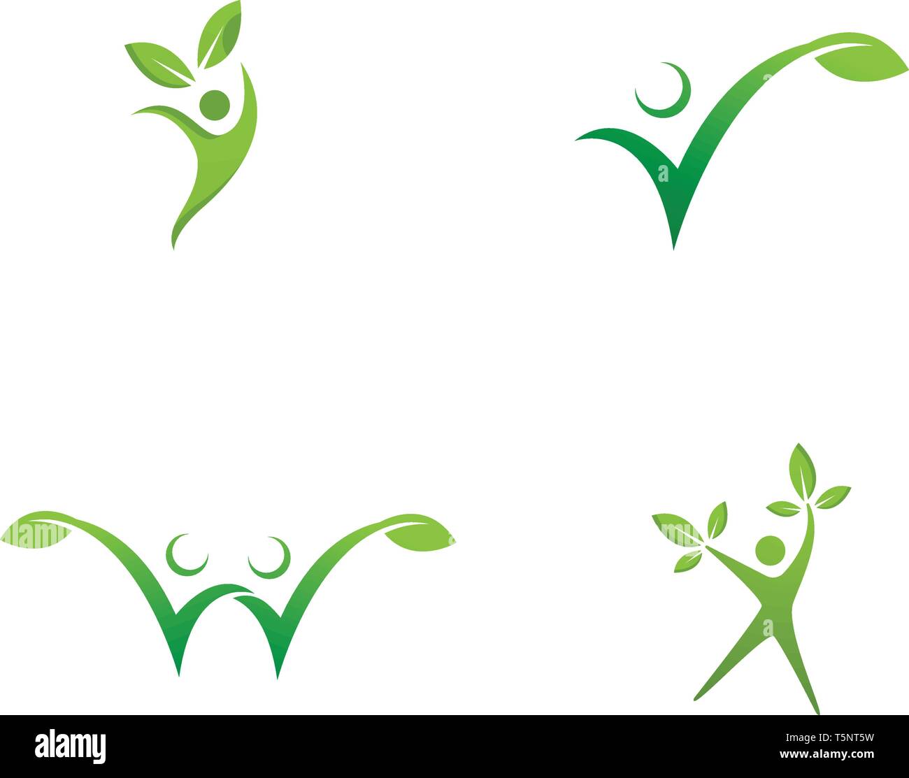 Healthy Life Logo template vector icon - Vector Stock Vector Image ...