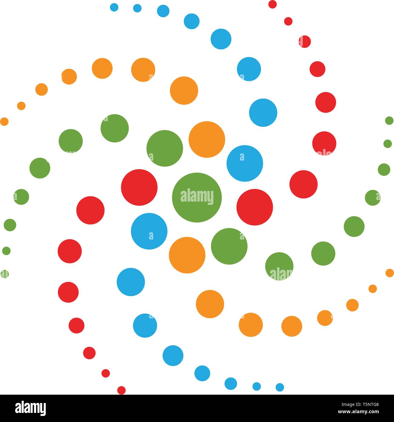 vortex circle logo and symbols template icons Stock Vector Image & Art - Alamy