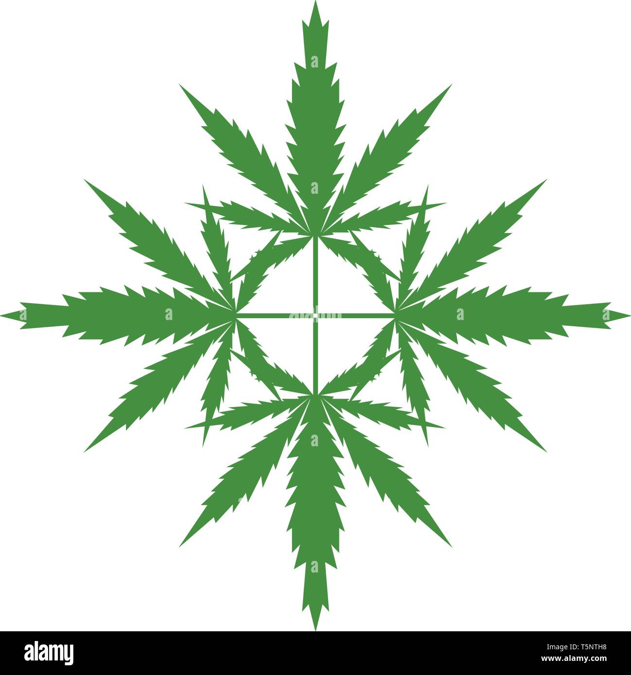 green leaf ecology nature element vector icon - Vector Stock Vector ...