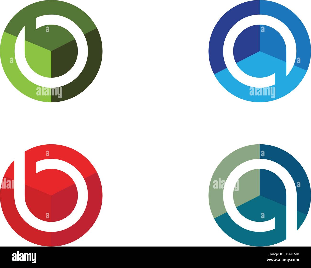 P Logo circle illustration Icon Vector Template - Vector Stock Vector ...