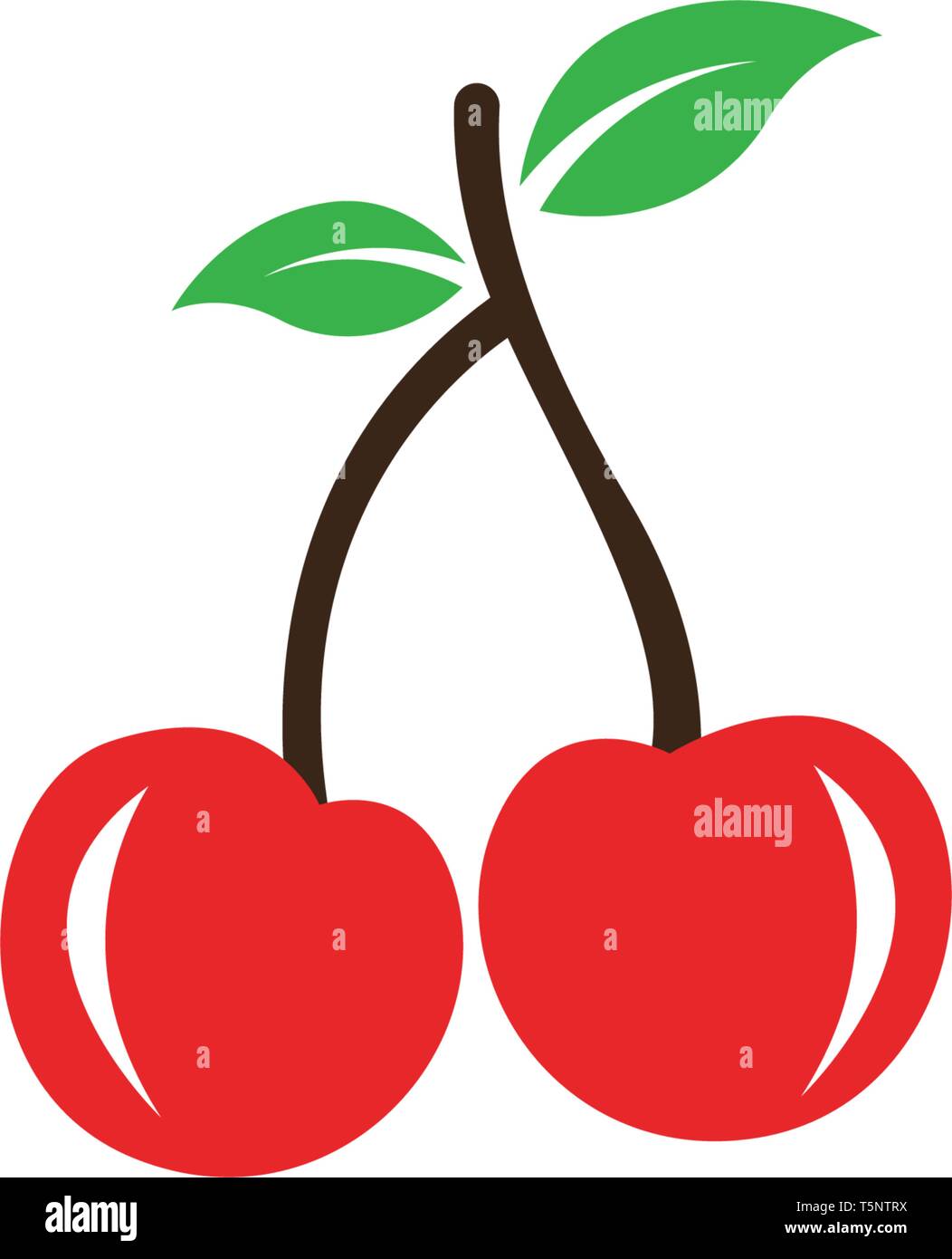 Cherry Logo Vector Vectors High Resolution Stock Photography and Images ...