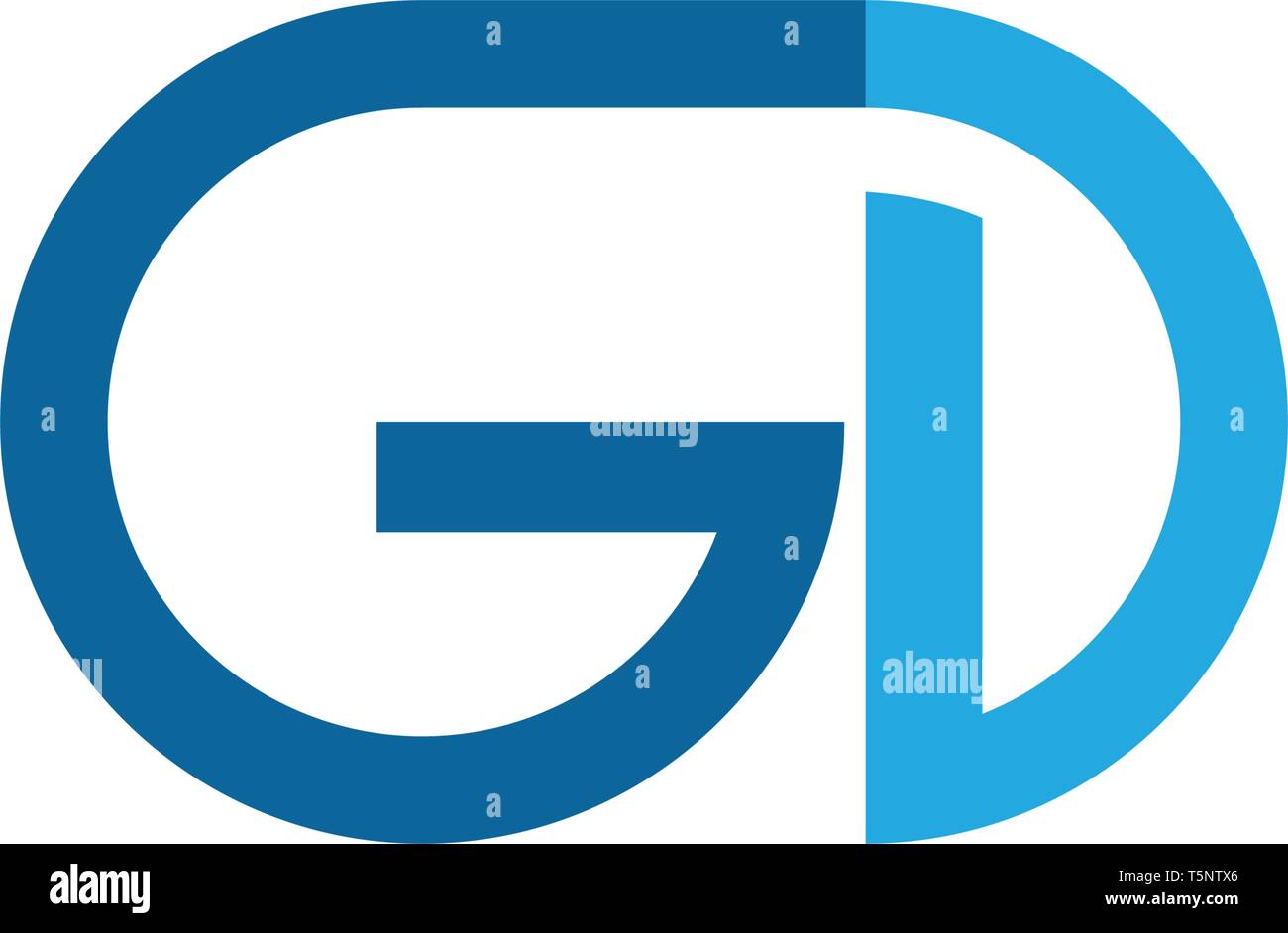 GD letter logo and symbol vector business Stock Vector Image & Art - Alamy