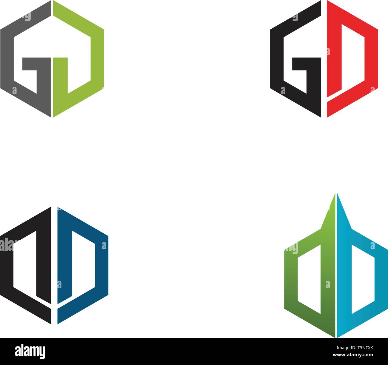 GD letter logo and symbol vector business Stock Vector Image & Art - Alamy