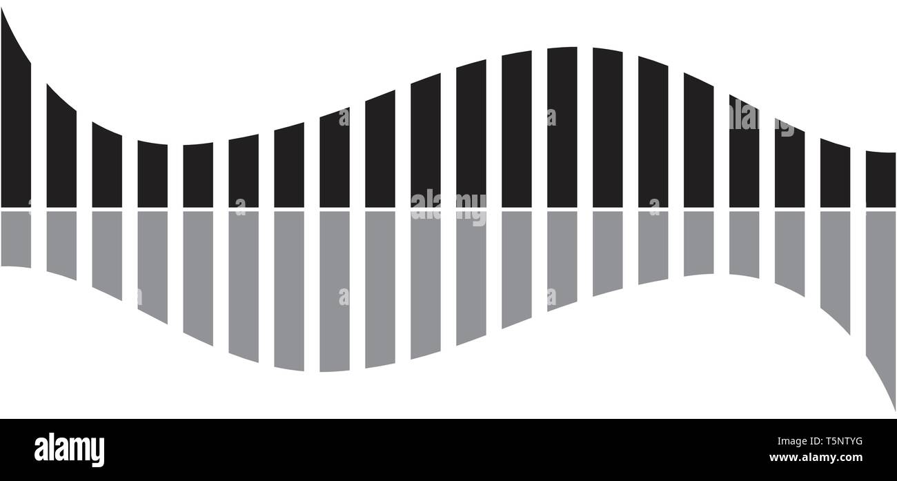 Sound wave illustration symbol Stock Vector Image & Art - Alamy