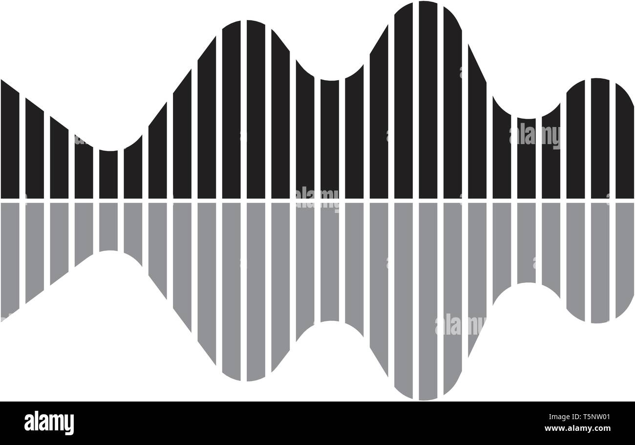 Sound wave illustration symbol Stock Vector Image & Art - Alamy