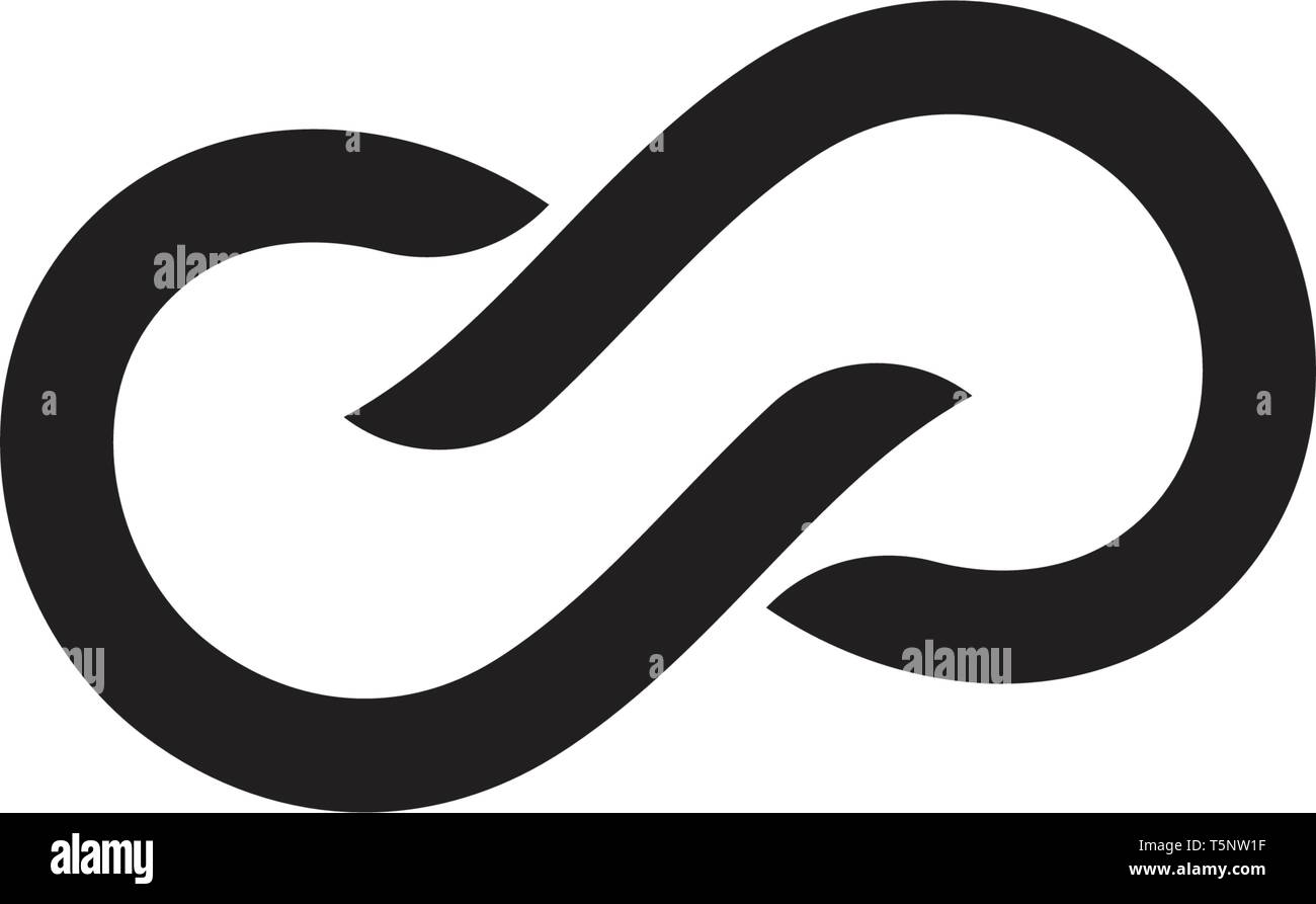 infinity LINE logo and symbol template icons vector Stock Vector Image ...