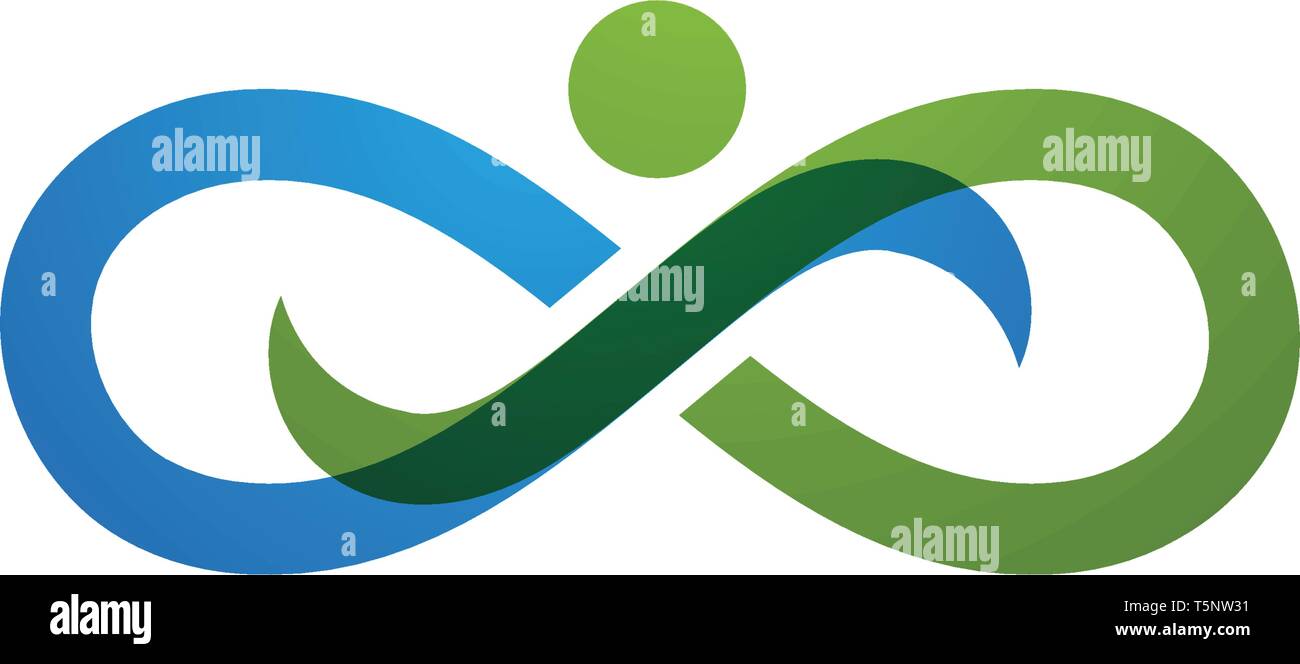Adoption and community infinity care Logo template icon Stock Vector ...