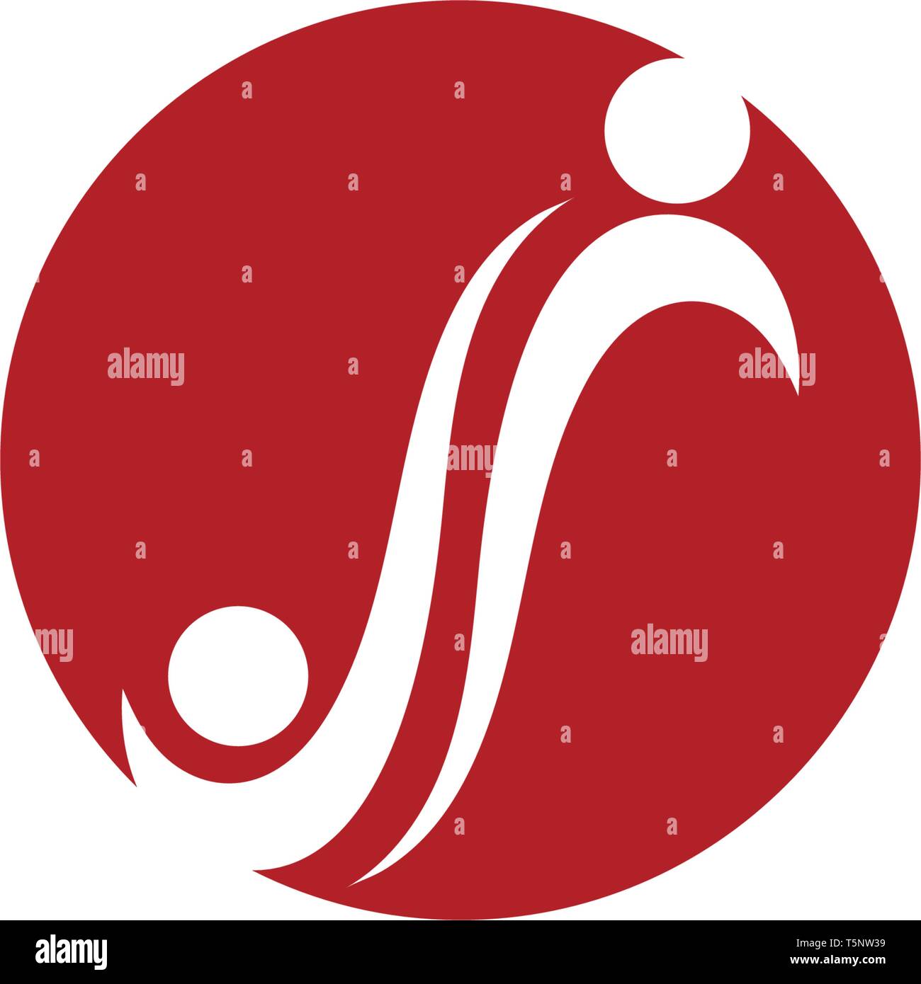 Adoption and community infinity care Logo template icon Stock Vector ...