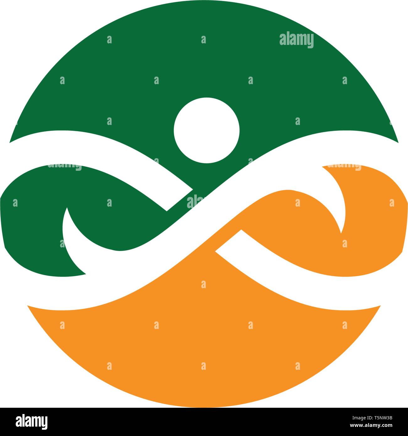 Adoption and community infinity care Logo template icon Stock Vector ...