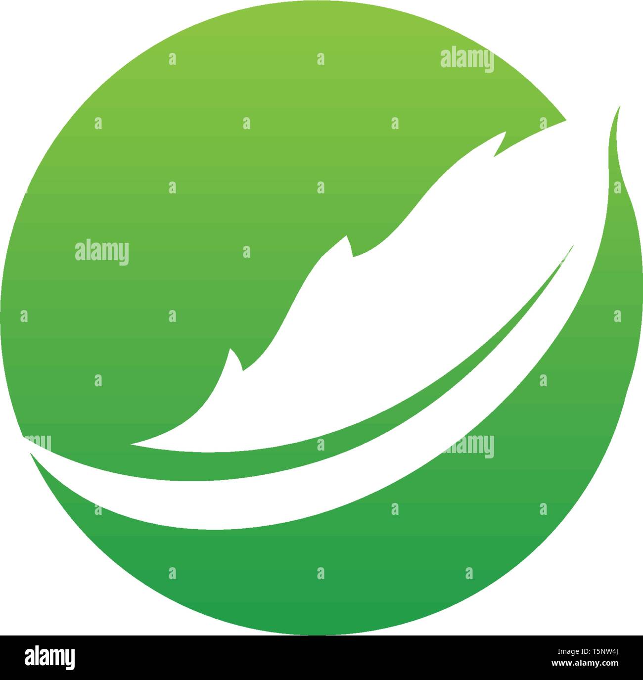 Ecology logo illustration - Vector Stock Vector Image & Art - Alamy