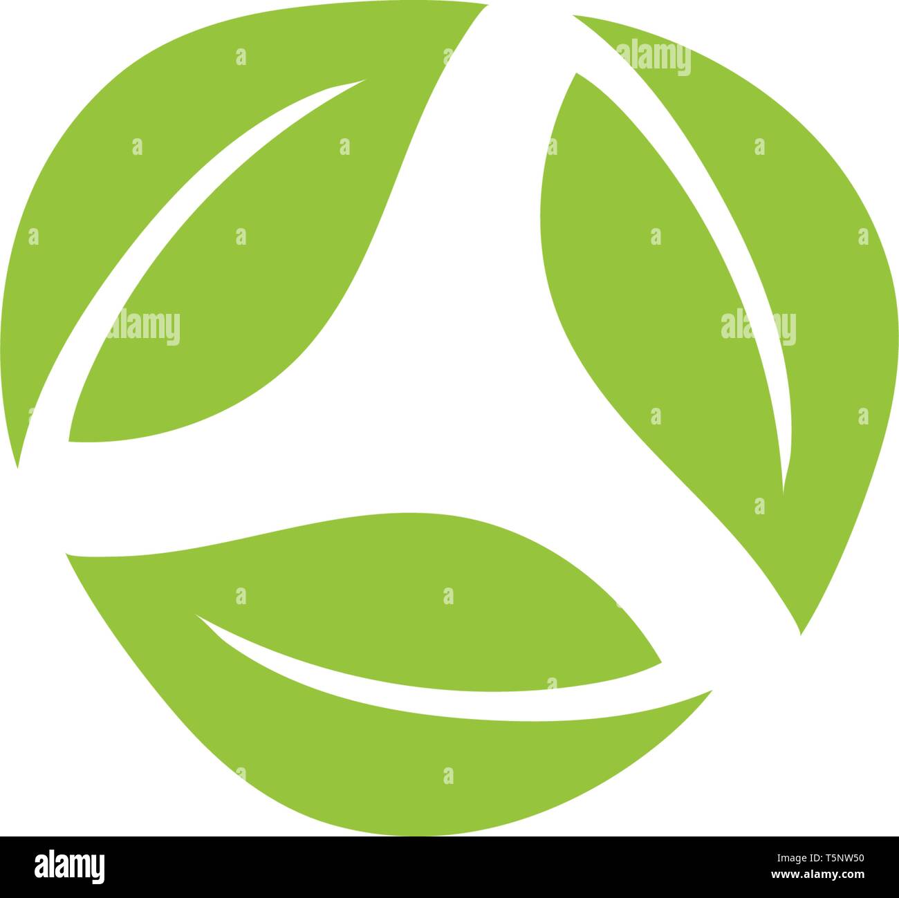 Ecology logo illustration - Vector Stock Vector Image & Art - Alamy