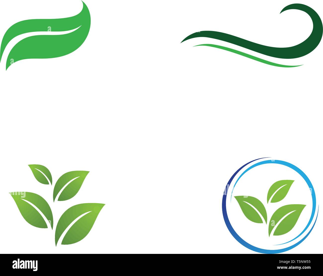Ecology logo illustration - Vector Stock Vector Image & Art - Alamy