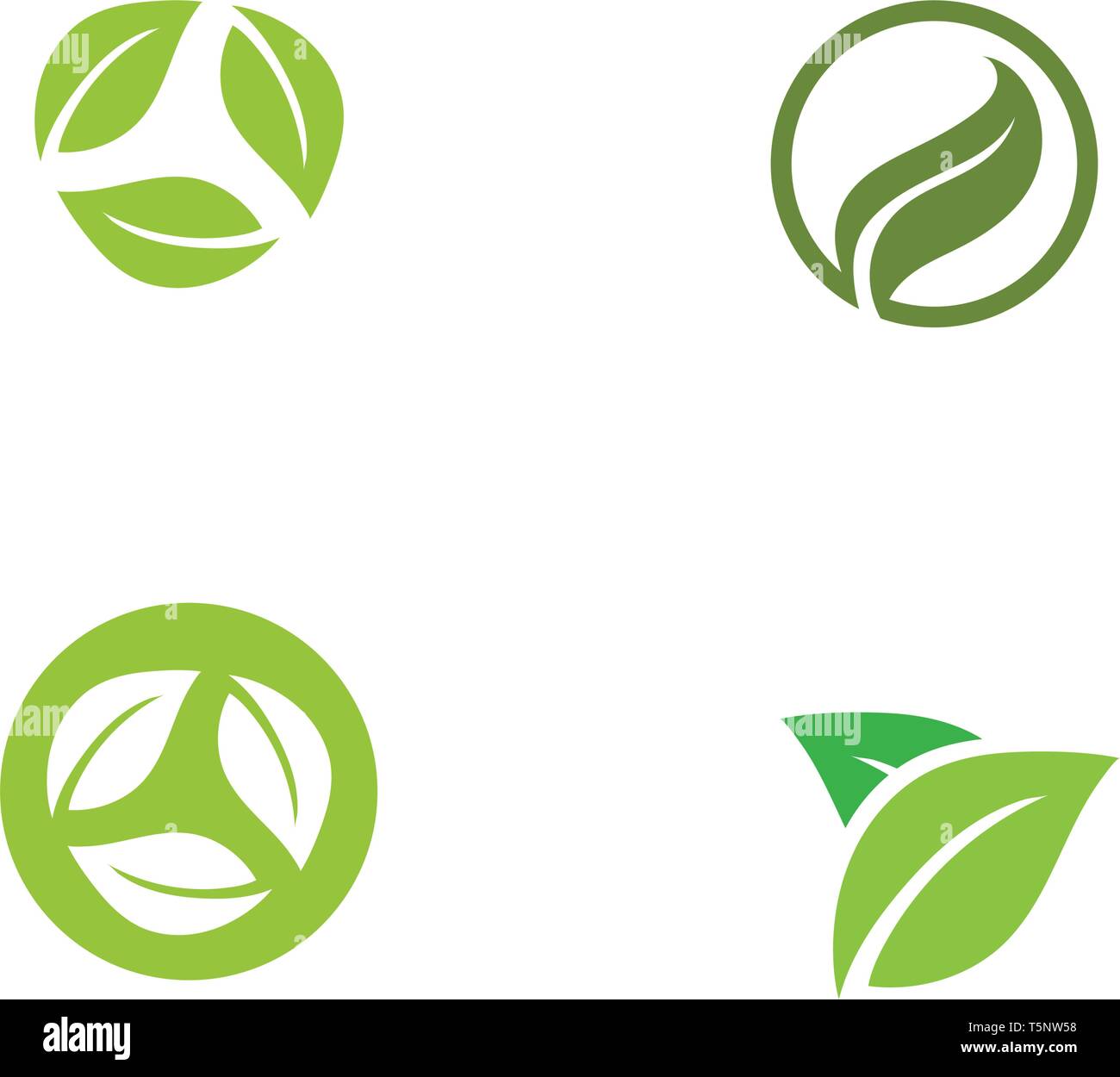Ecology logo illustration - Vector Stock Vector Image & Art - Alamy
