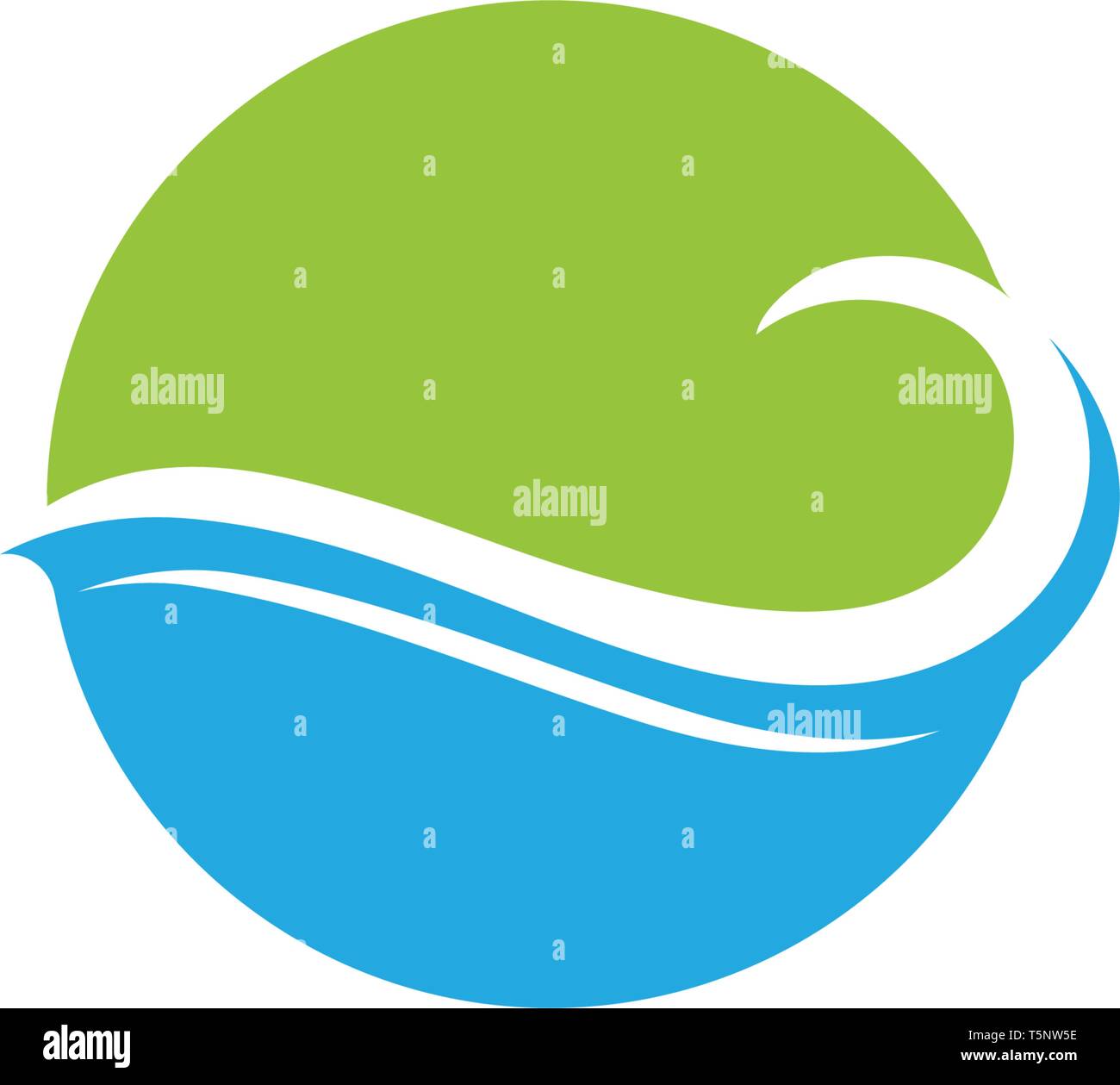 Ecology logo illustration - Vector Stock Vector Image & Art - Alamy