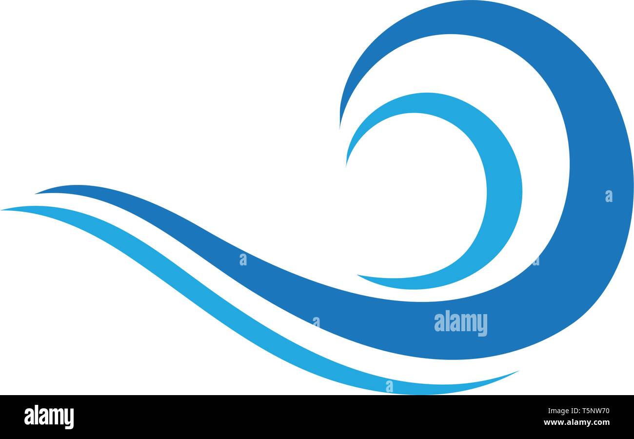wave water logo beach Stock Vector Image & Art - Alamy