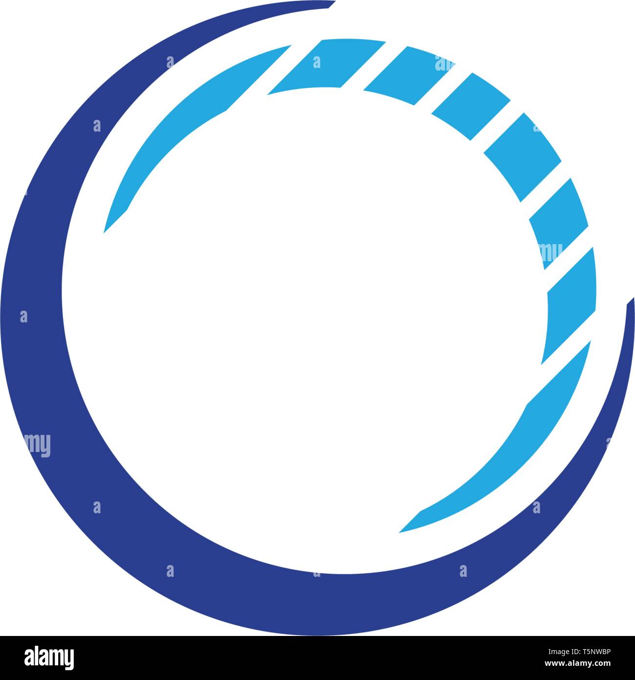 circle logo and symbols business technology Stock Vector Image & Art ...