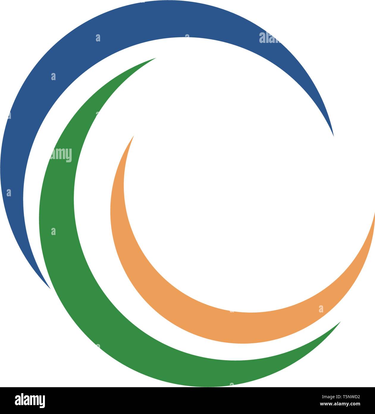 circle logo and symbols business technology Stock Vector Image & Art ...