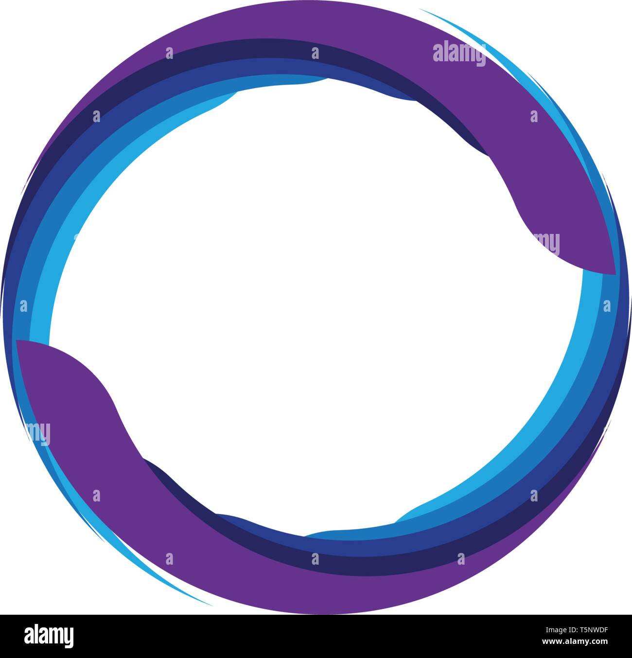 circle logo and symbols business technology Stock Vector Image & Art ...