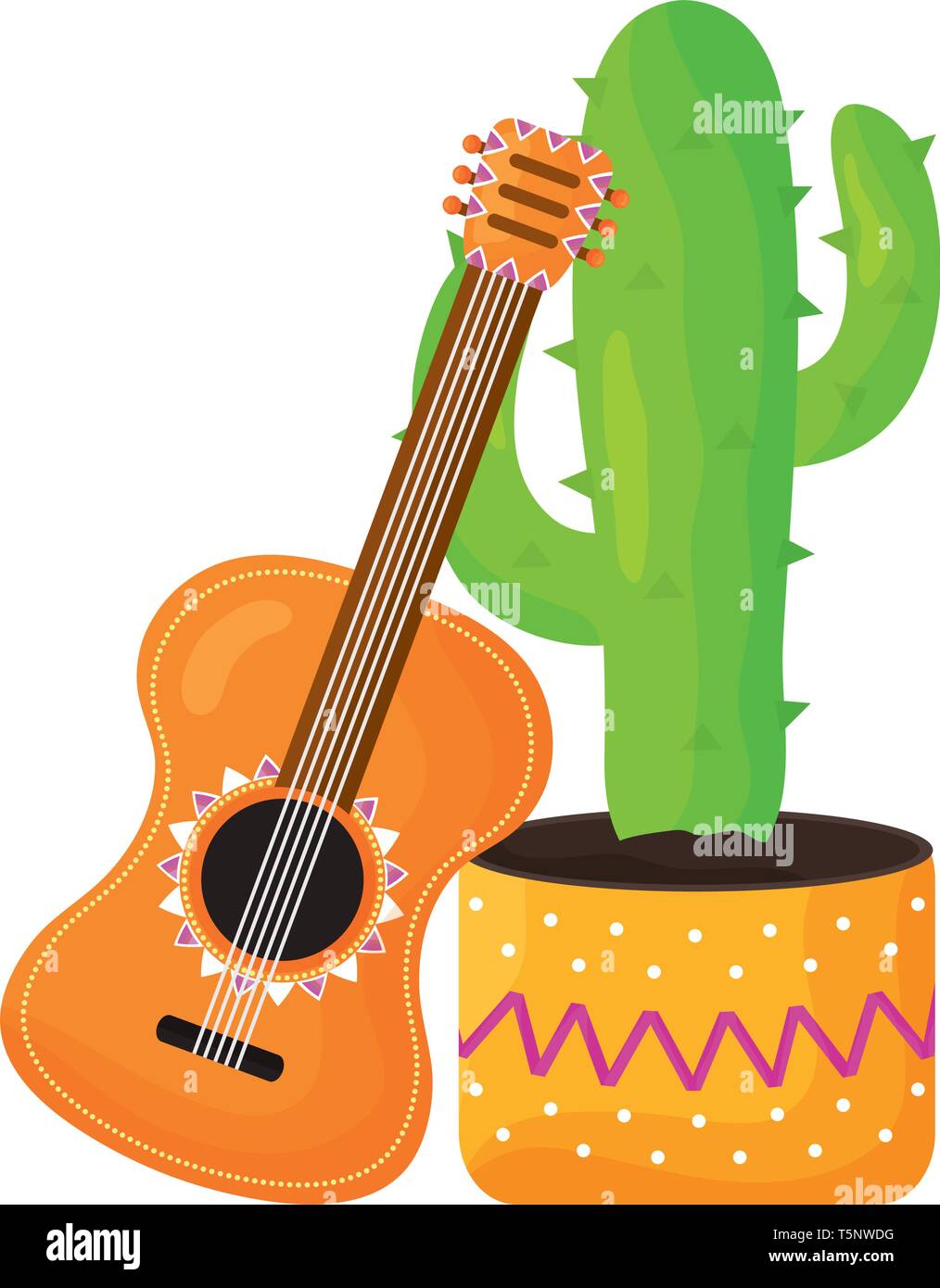mexican cactu plant icon vector illustration design Stock Vector Image ...