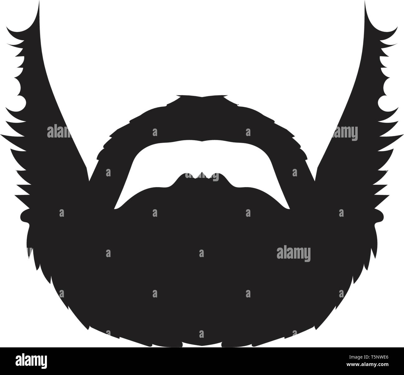 moustache logo vector Stock Vector Image & Art - Alamy