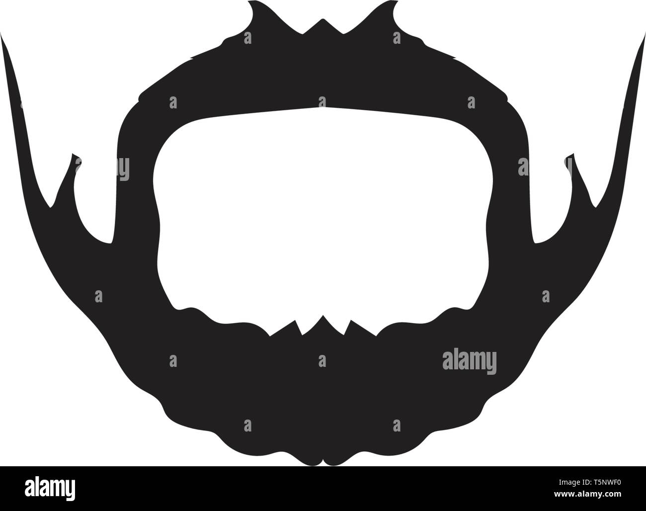 moustache logo vector Stock Vector Image & Art - Alamy