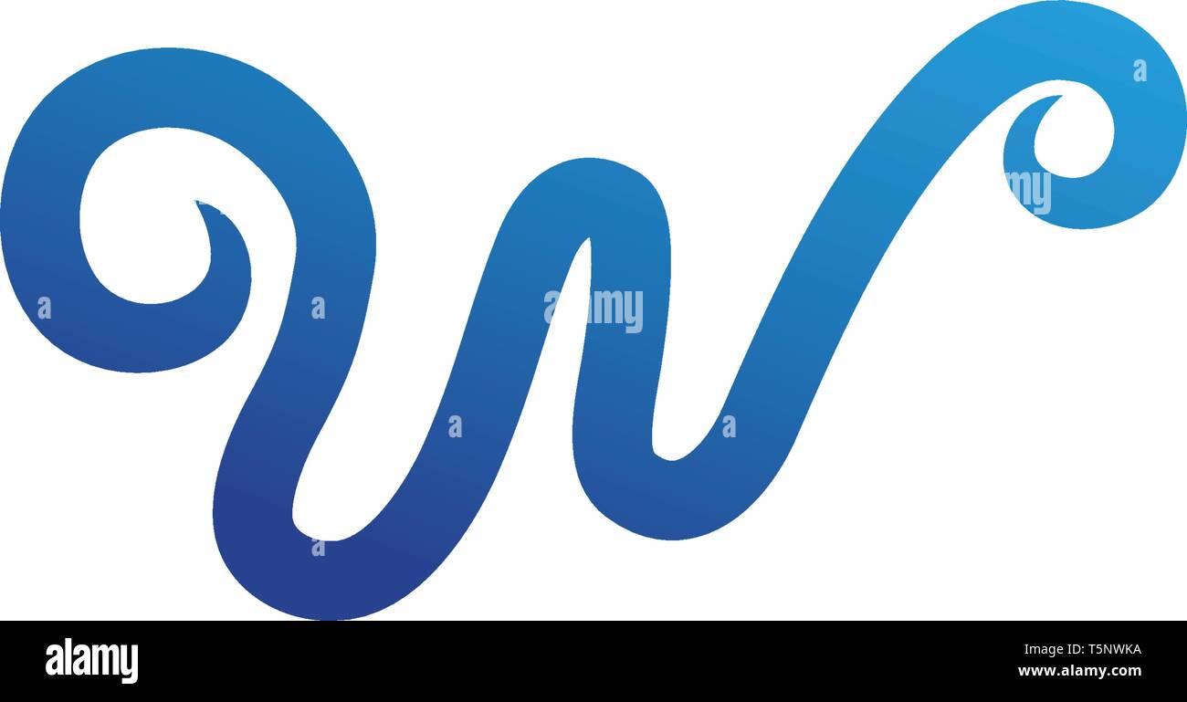 W letters business logo and symbols template Stock Vector Image & Art ...