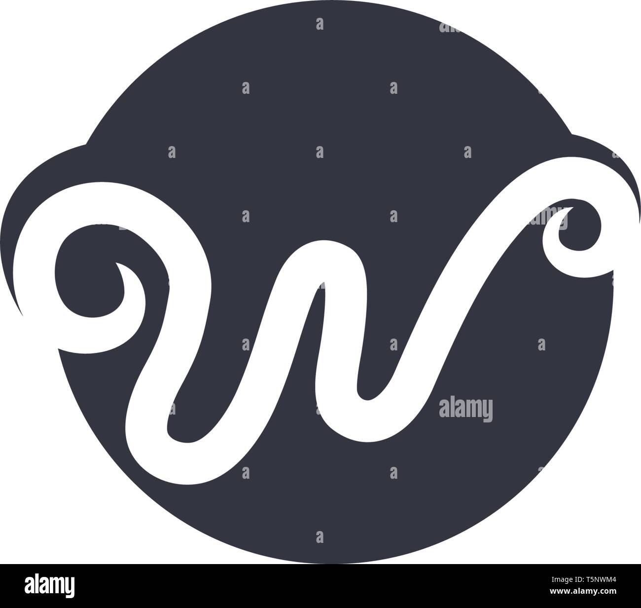 W letters business logo and symbols template Stock Vector Image & Art ...