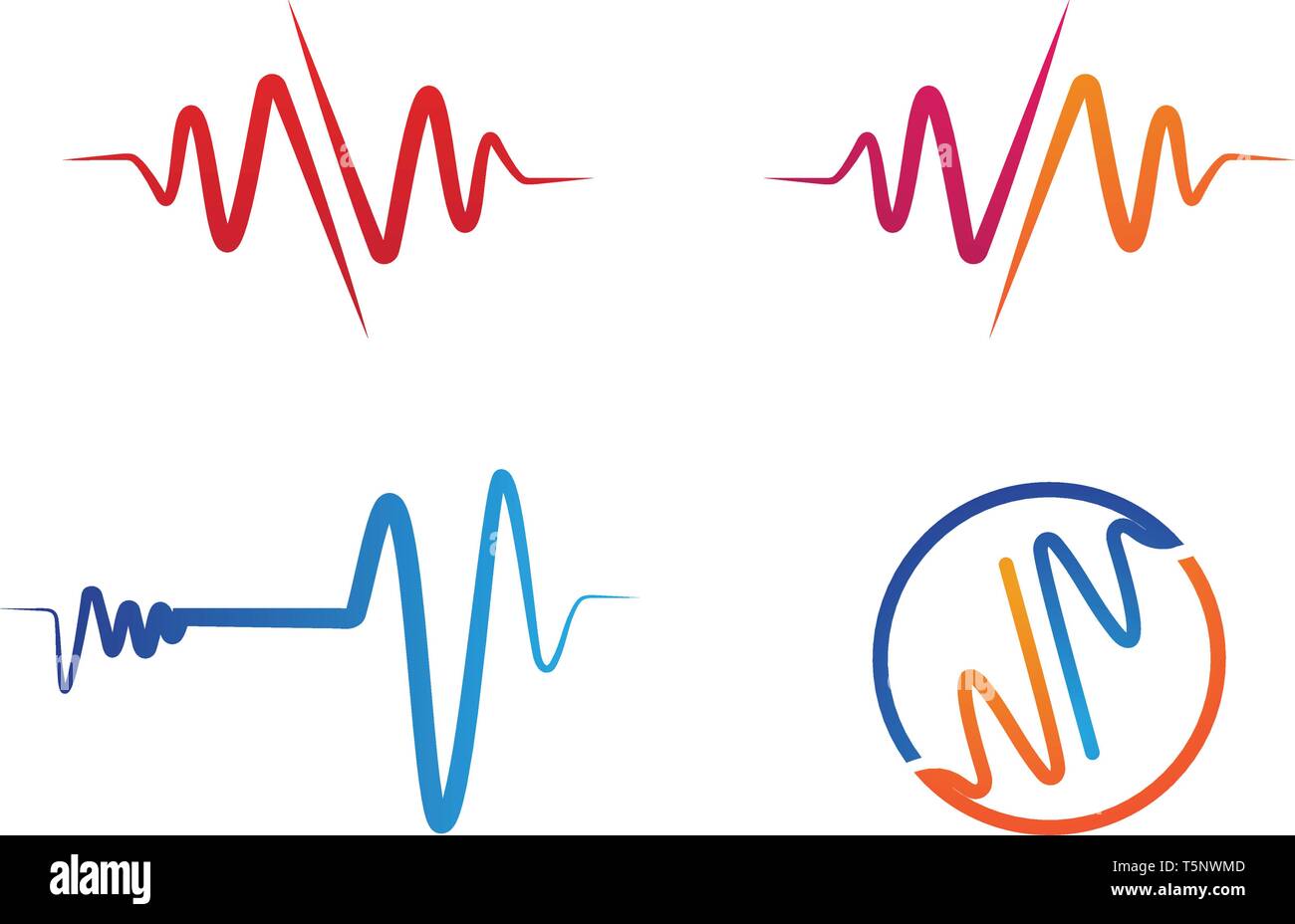 Heart beat hospital line logo vector Stock Vector Image & Art - Alamy