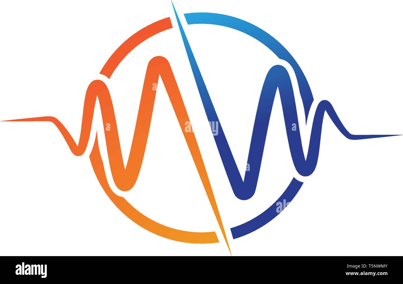 Heart beat hospital line logo vector Stock Vector Image & Art - Alamy