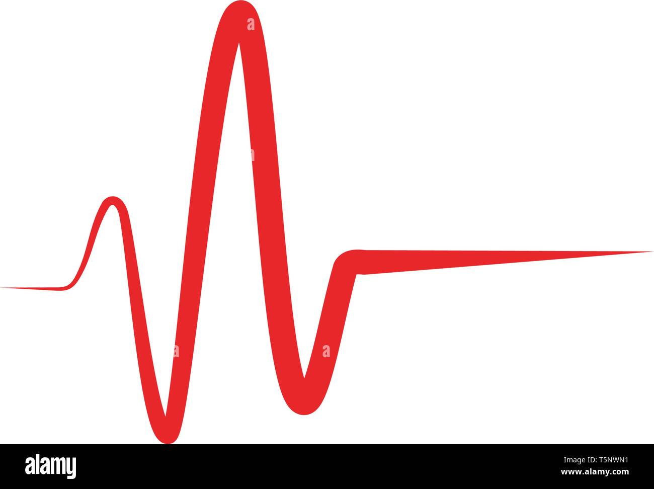 Heart beat hospital line logo vector Stock Vector Image & Art - Alamy