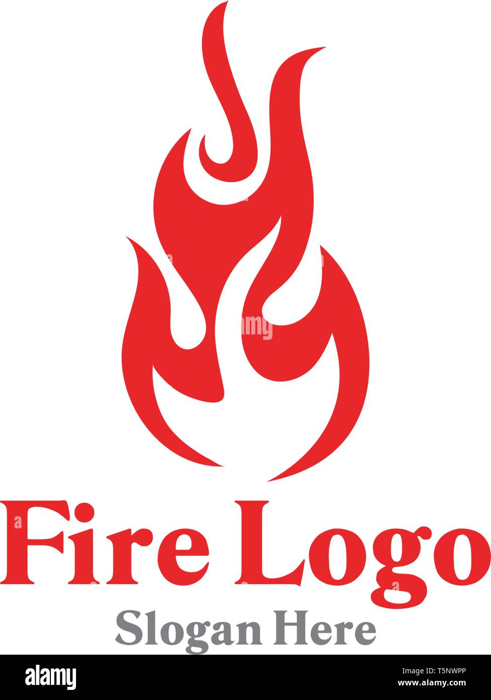 Fire logo symbol gas and oil Stock Vector Image & Art - Alamy