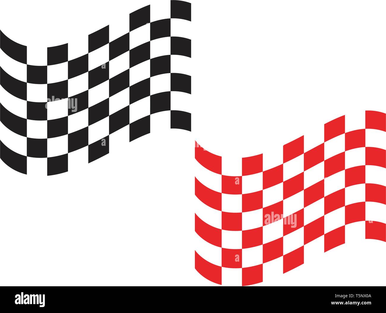 Race flag icon, simple design logo template Stock Vector Image & Art ...